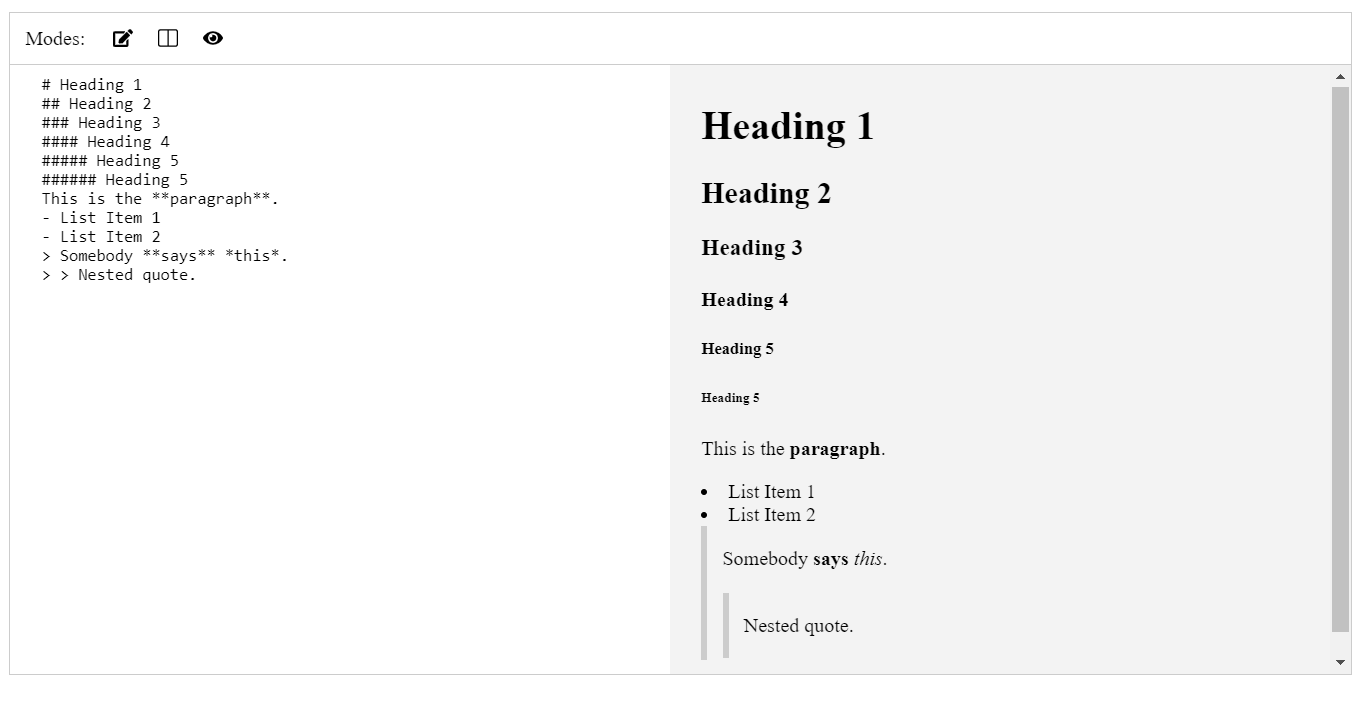 Github Surajpheudinreact Markdown This Is The Opensource Markdown Editor Component For React