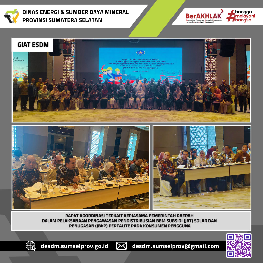 Rapat Koordinasi Kerjasama Pemerintah Daerah dalam pelaksanaan Pengawasan Pendistribusian BBM ...