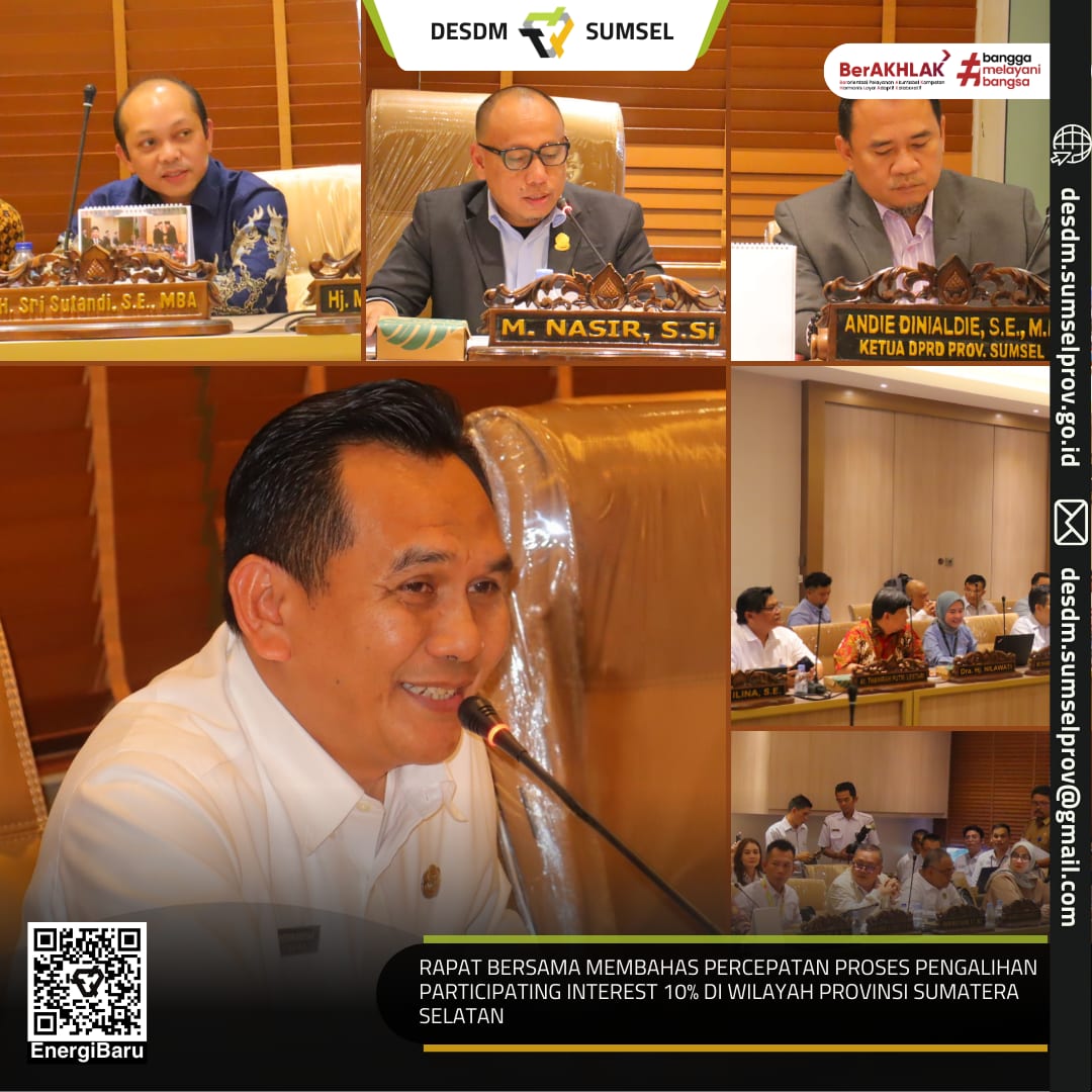 Rapat Bersama membahas Percepatan Proses Pengalihan Participating ...