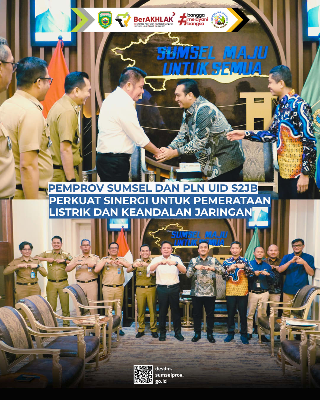 Pemprov Sumsel dan PLN UID S2JB Perkuat Sinergi untuk Pemerataan Listrik dan Keandalan Jaringan ...