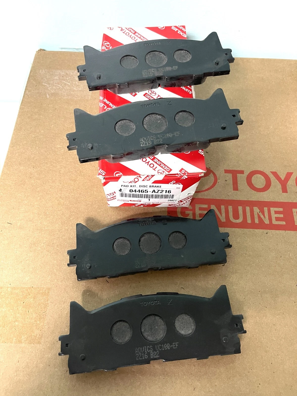2014 Toyota Camry Brake Pads