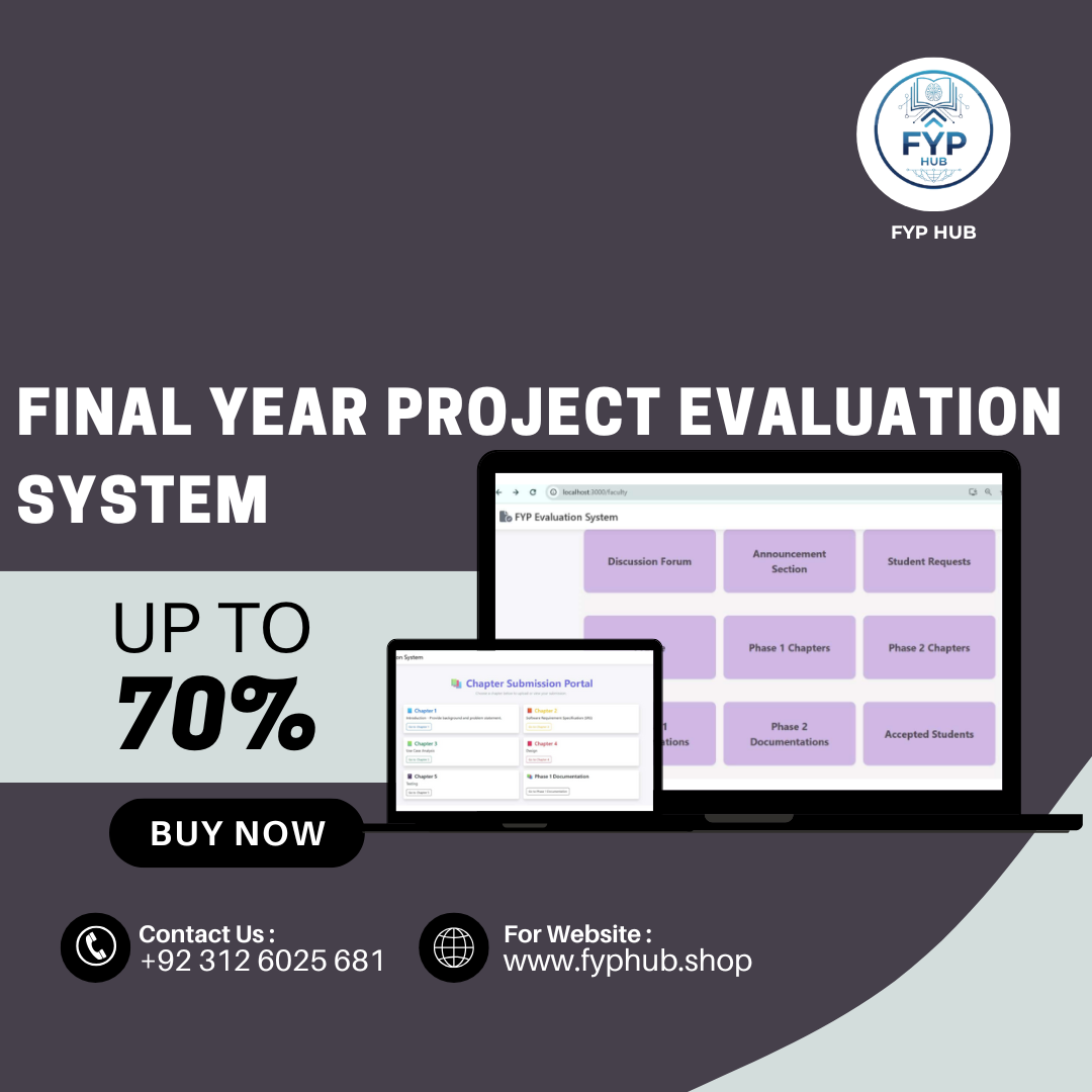 Final Year Project Evaluation System - pkr3499 | FYP Hub