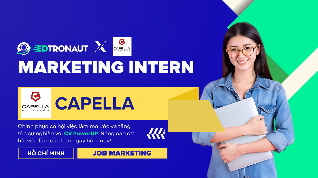 TUYỂN DỤNG MARKETING INTERN | Edtronaut