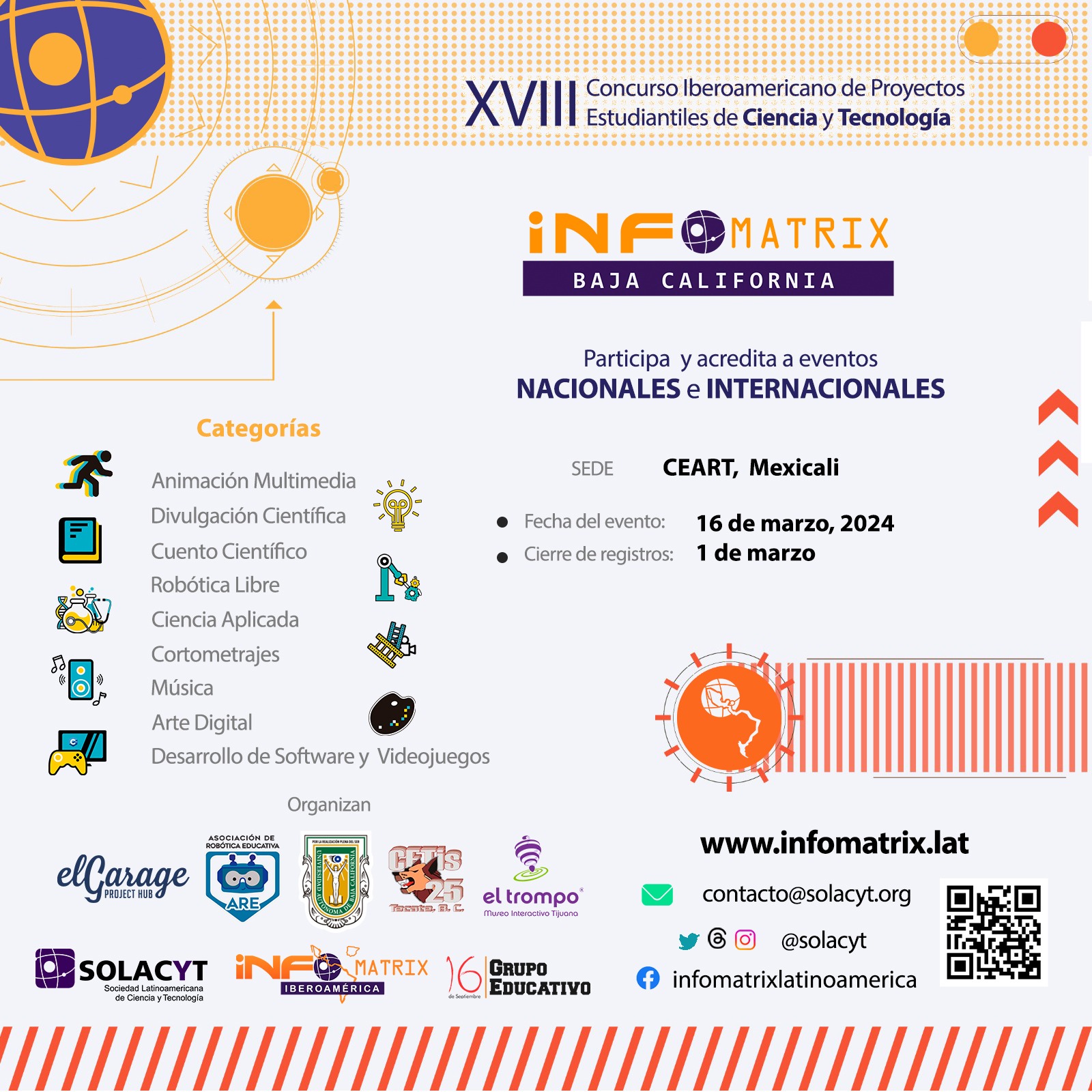 Infomatrix – Tecnología, concursos, ferias de tecnología