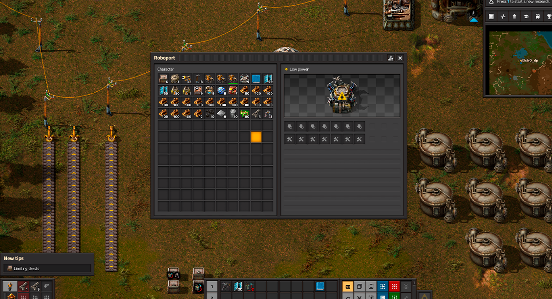 Factorio How to Use Exoskeleton - ScalaCube
