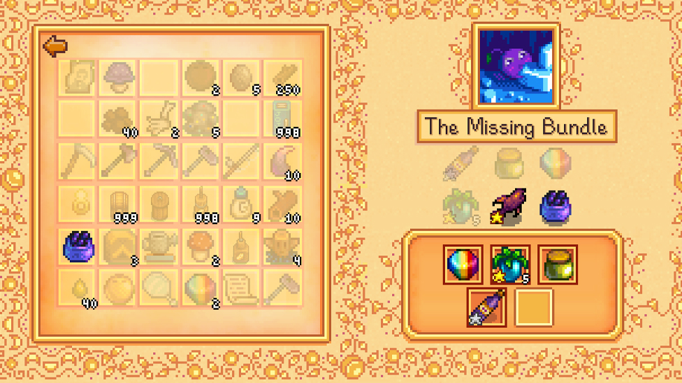 Stardew Valley Missing Bundle Completion Guide - ScalaCube