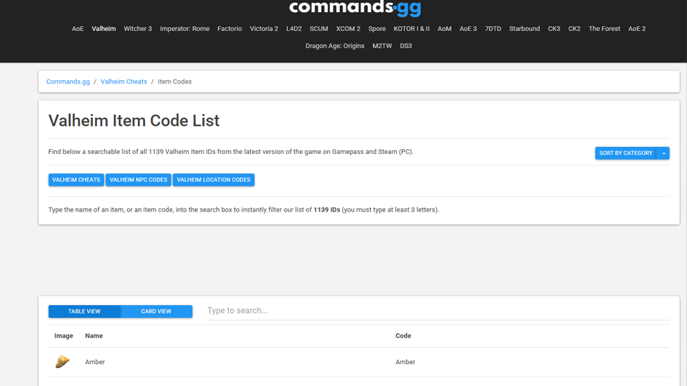 How to Spawn Items in Valheim - ScalaCube