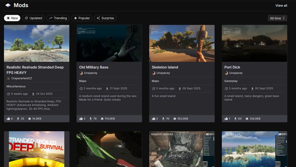 Best Mods in Stranded Deep - ScalaCube