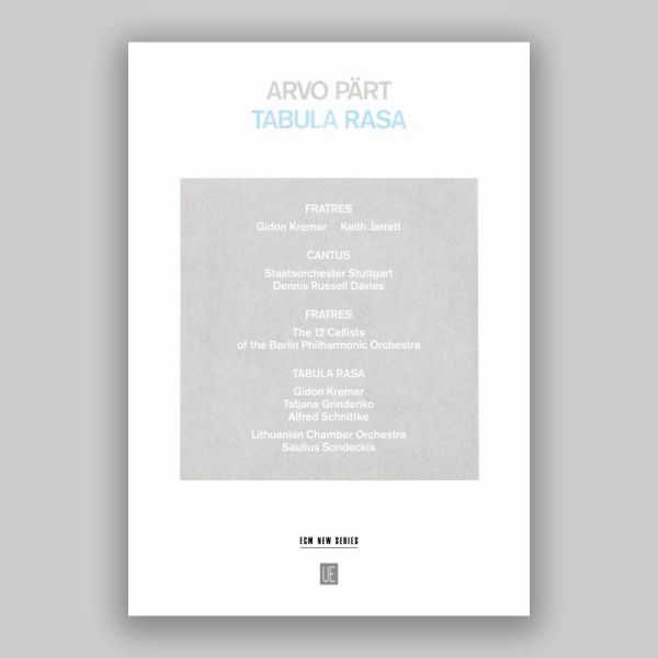 ECM Records Arvo Pärt: Tabula Rasa - Special Edition CD | Lyra