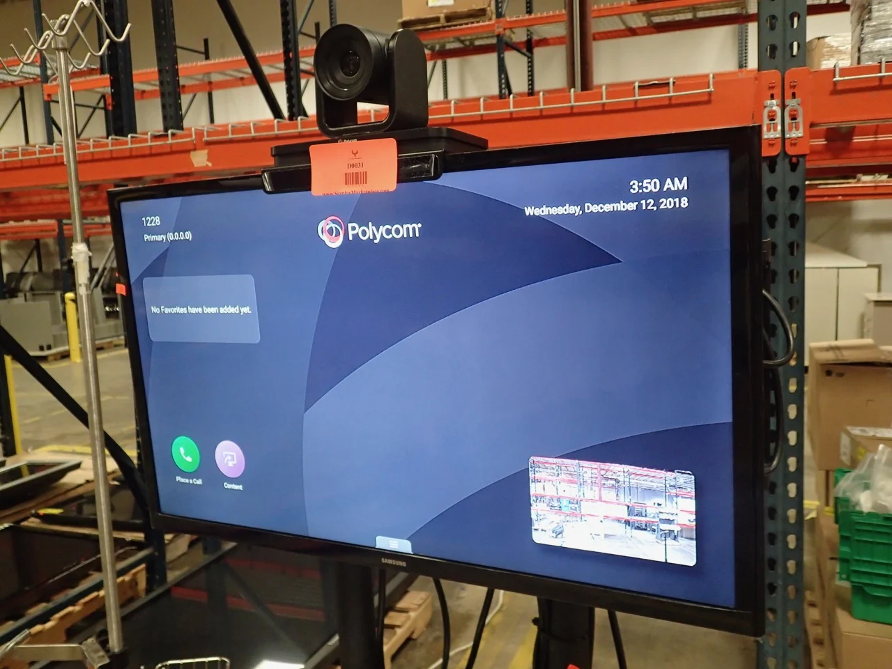 (1) Polycom Telecommunications Unit - Surplus Marketplace