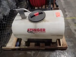 (1) Stinger Spray Systems 25 Gallon Spray Tank With Hose Reel | Surplus ...