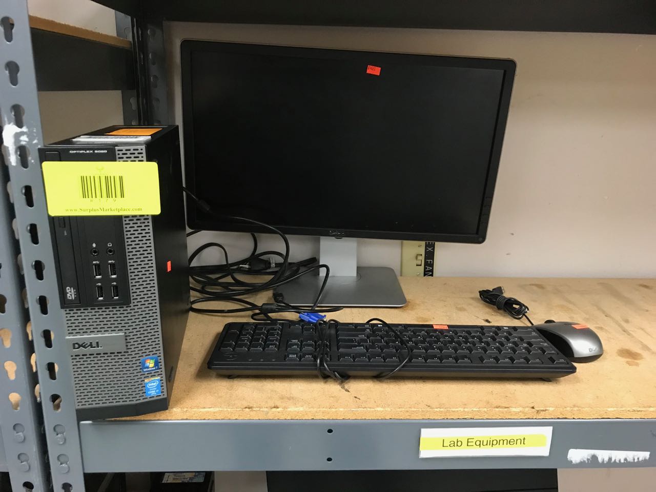 Complete Office Desk set up with Dell Optiplex 9020 | Surplus Marketplace