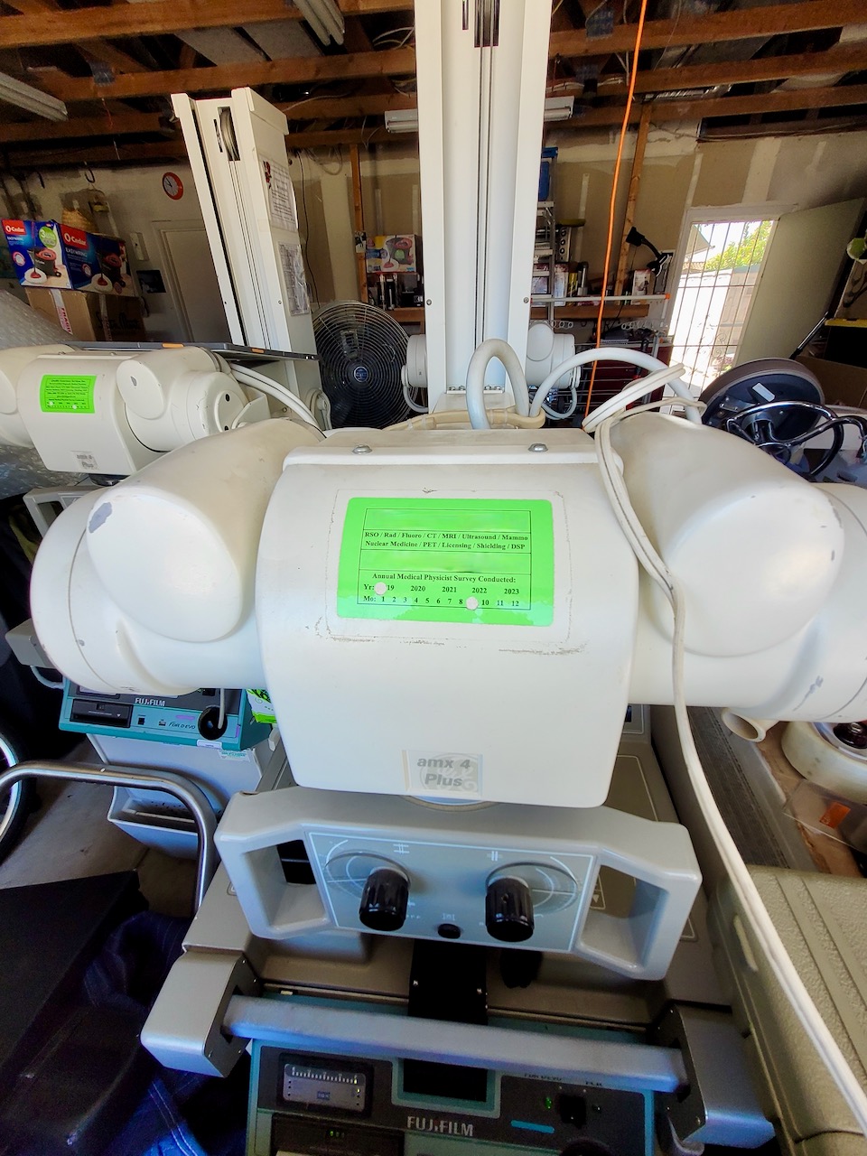GE AMX 4 PLUS MOBILE XRAY W/FUJI FDR D-EVO DETECTOR - Surplus Marketplace