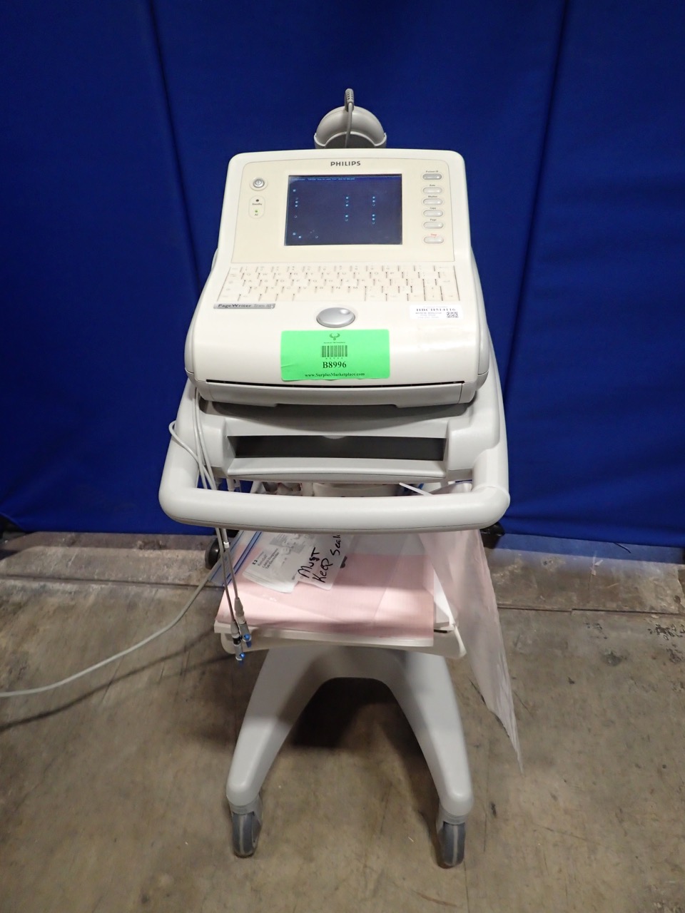 Philips PageWriter Trim III ECG Machine | Surplus Marketplace