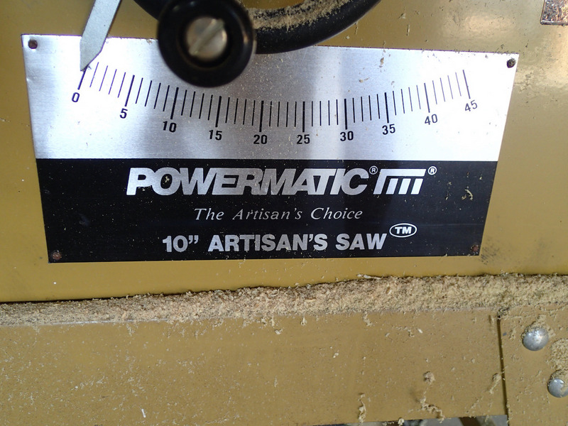 (1) PowerMatic 10” Artisans saw Model 64A With Stand - Surplus Marketplace