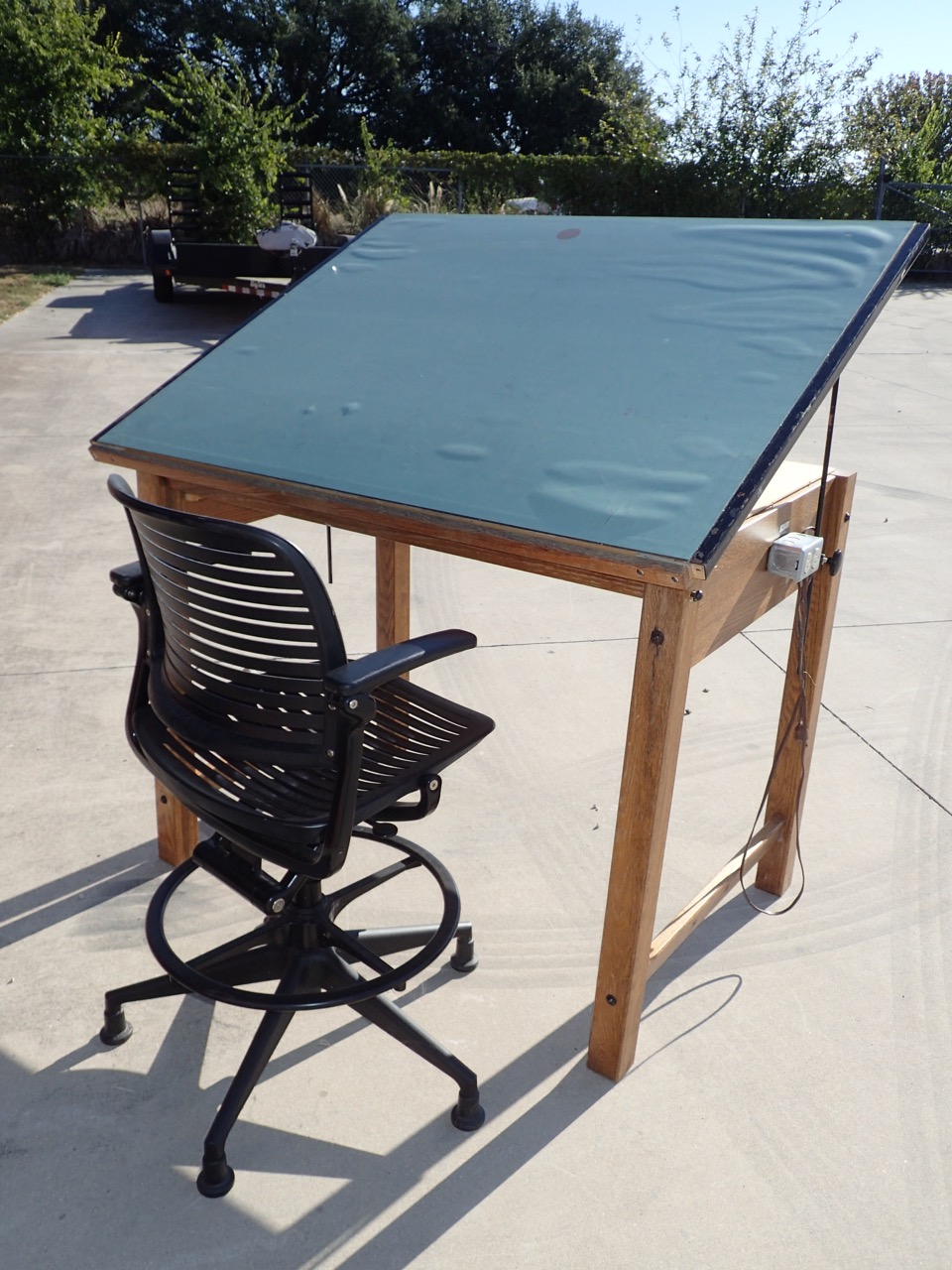 Drafting Table & Chair | Surplus Marketplace