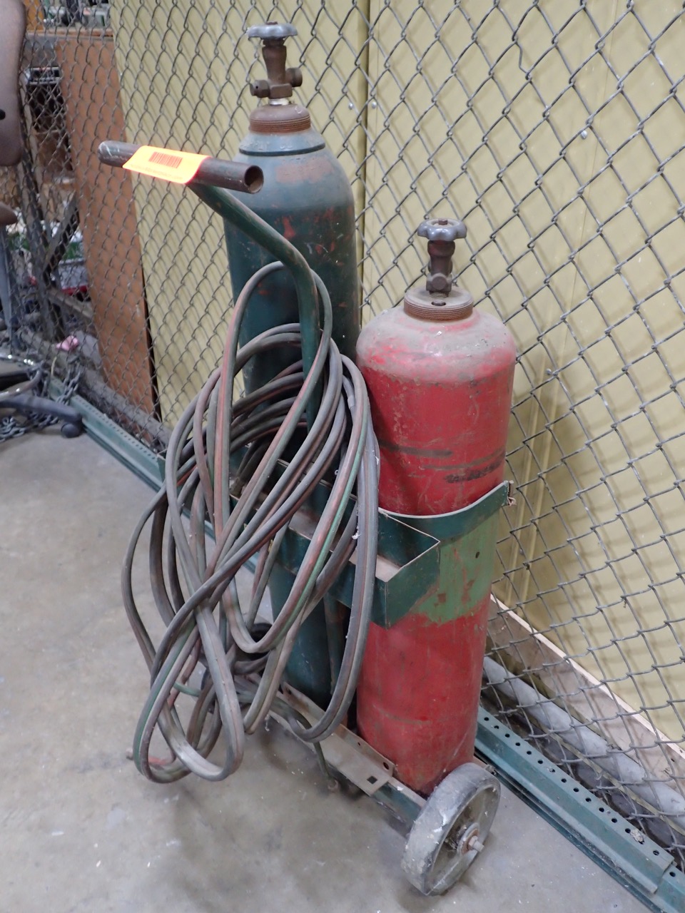 Acetylene Torch Tanks And Cart | Surplus Marketplace