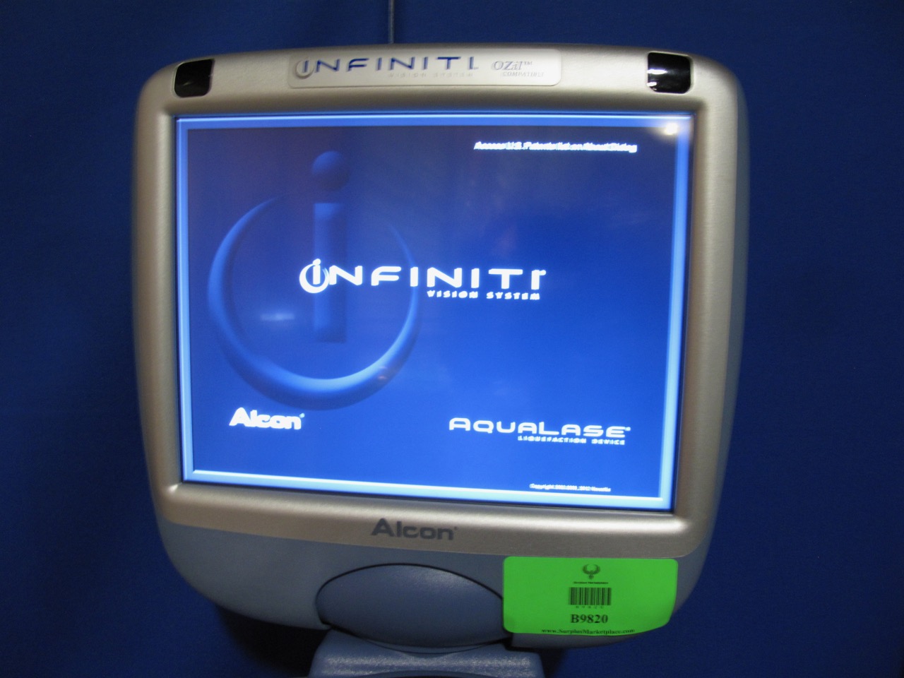 Alcon Infiniti Vision System Phacoemulsifier Machine - Surplus Marketplace