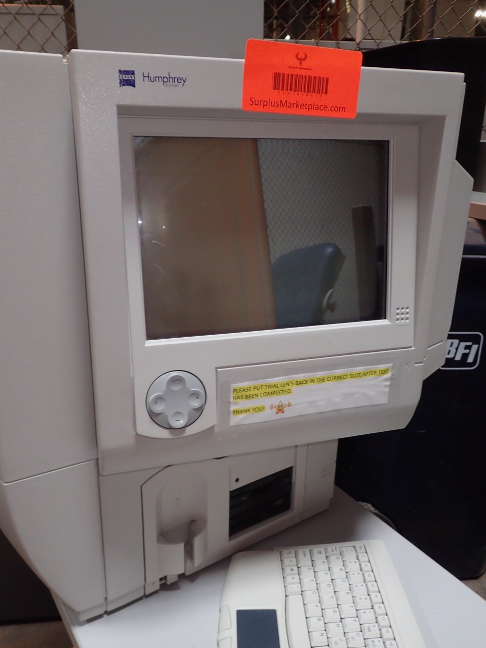 Zeiss Humphrey 750i Visual Field Analyzer - Surplus Marketplace