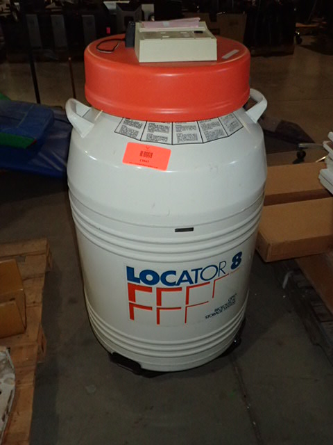 (1) Thermolyne Locator 8 Cryo Biological Storage System with Detection ...