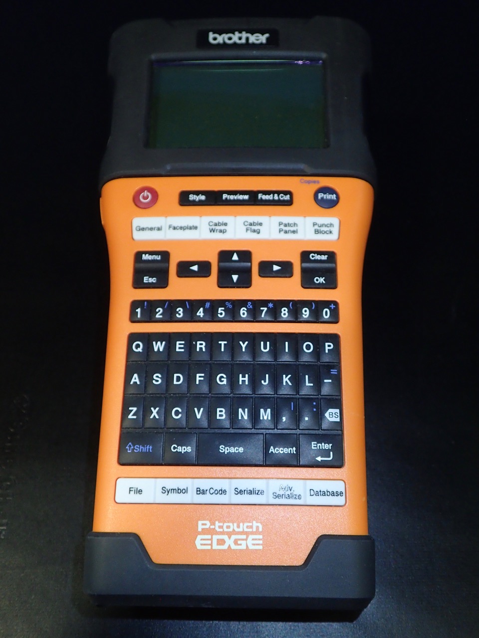 Brother P-Touch Edge PT-E550W Industrial Wireless Handheld Labeling ...