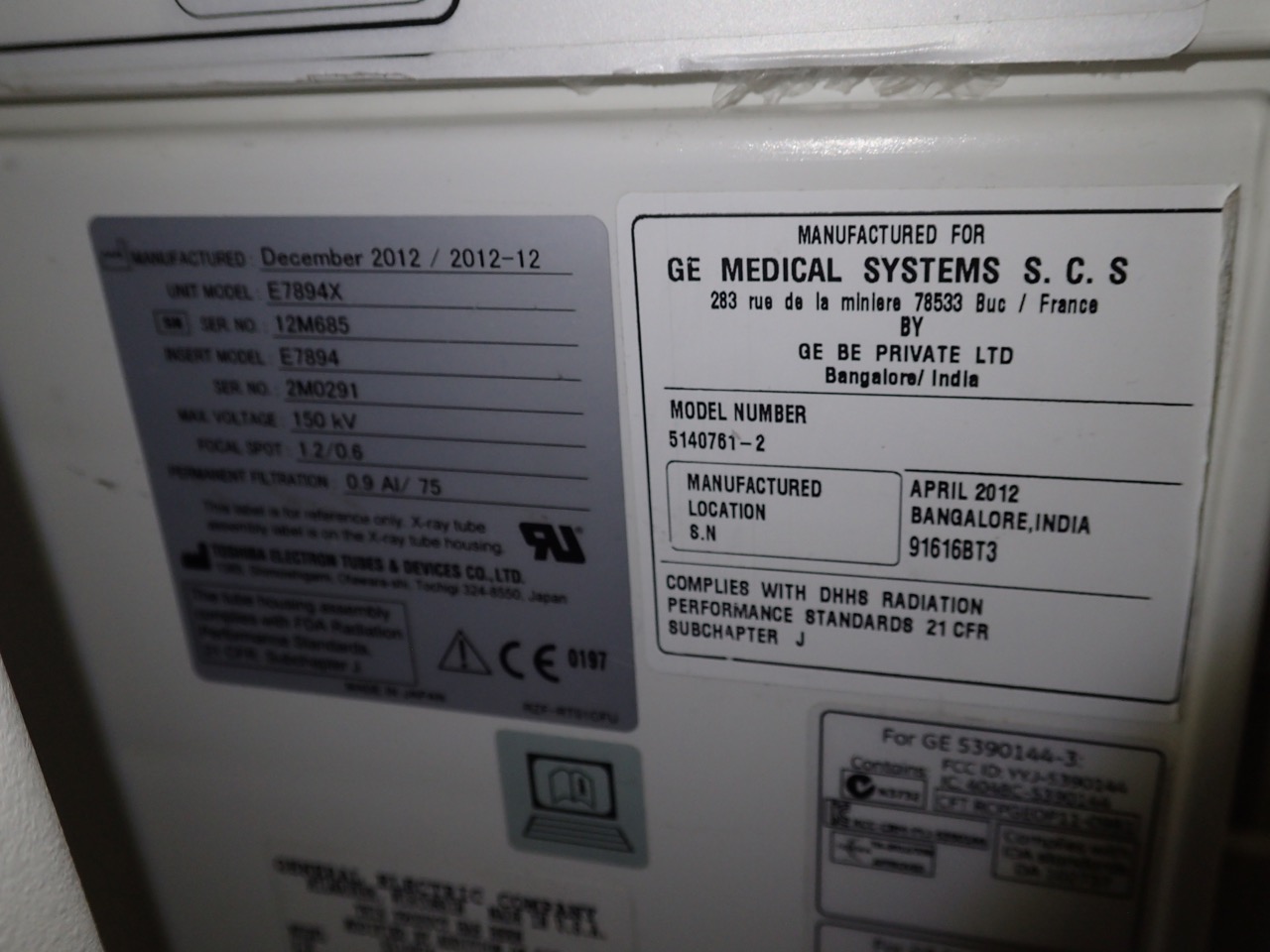 GE Optima XR220AMX Portable X-Ray System - Surplus Marketplace