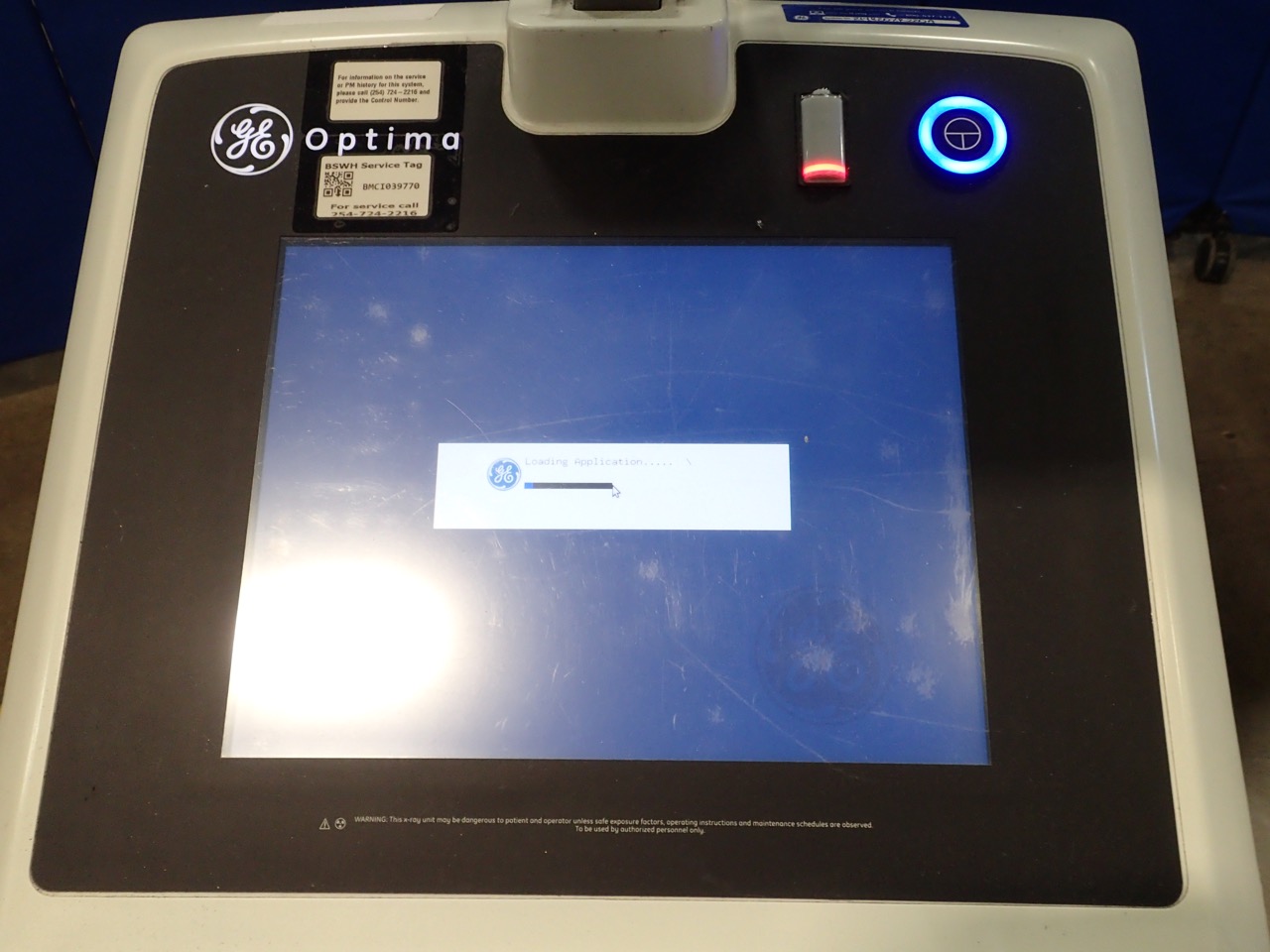 GE Optima XR220AMX Portable X-Ray System - Surplus Marketplace