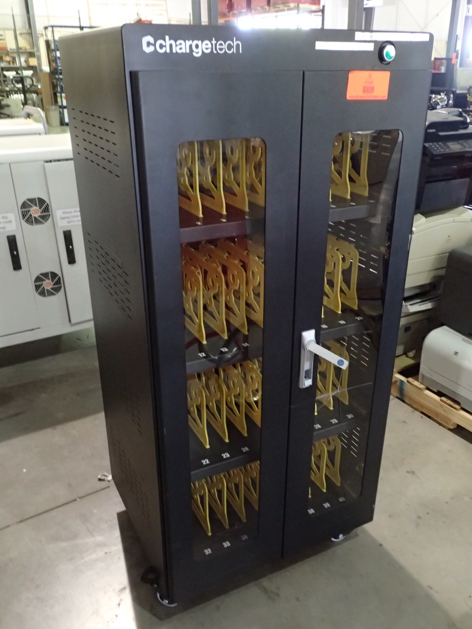 (1) Chargetech Laptop Charging Cabinet - Surplus Marketplace