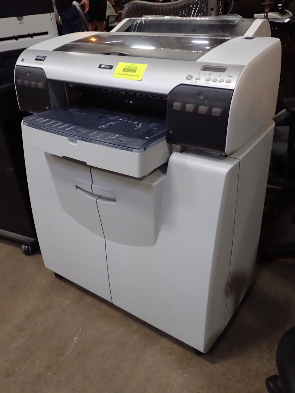 (1) Epson Stylus Pro 4880 Large Format Printer With Cabinet | Surplus ...