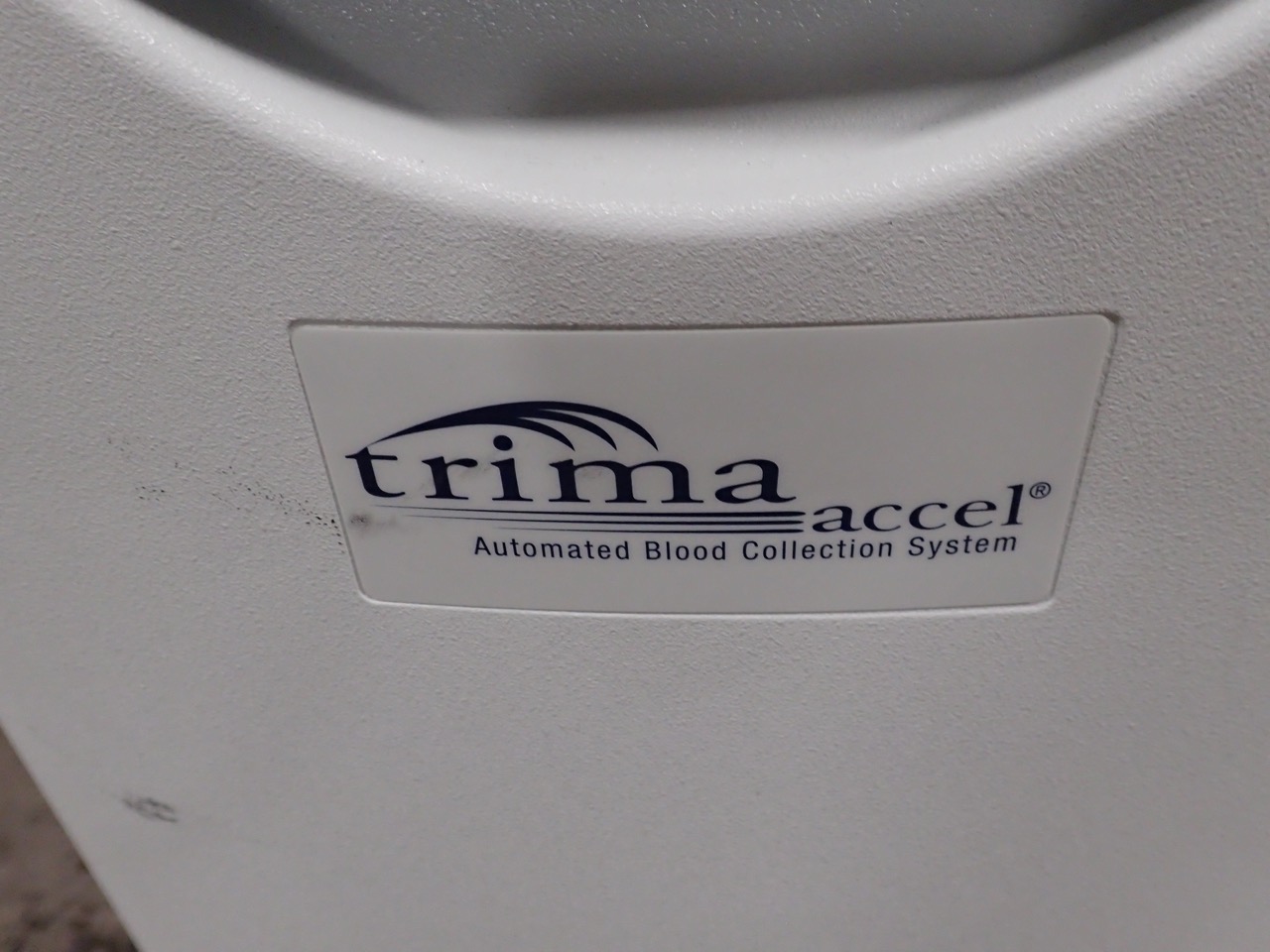 (1) Trima Accel Automated Blood Collection System - Surplus Marketplace