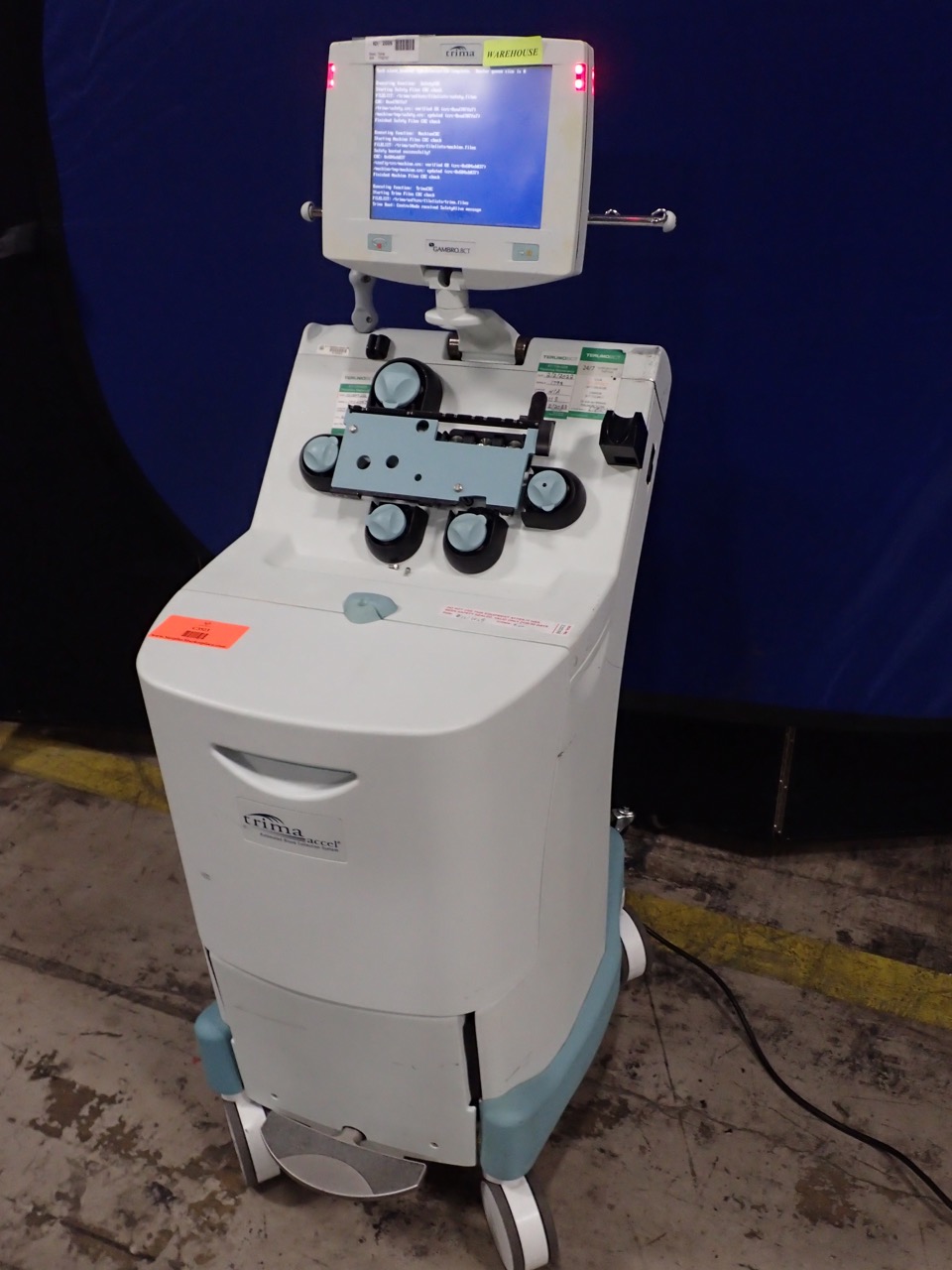 (1) Trima Accel Automated Blood Collection System - Surplus Marketplace