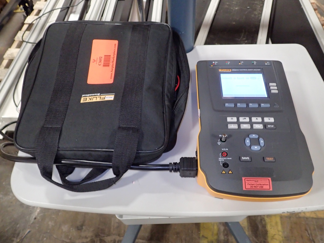Fluke Biomedical ESA 612 Electrical Safety Analyzer | Surplus Marketplace