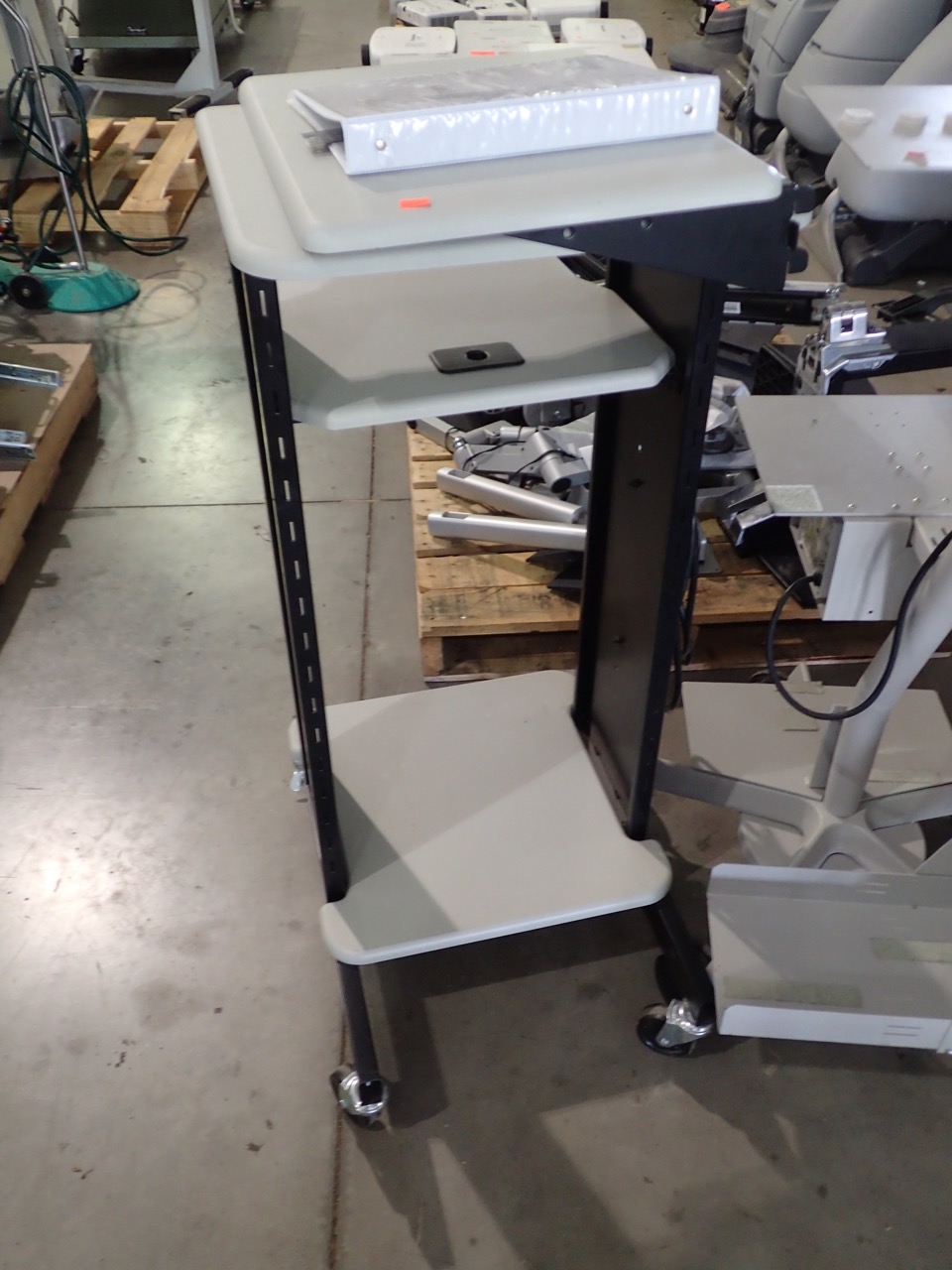 Assorted Rolling Computer Carts/Mounting Arms - Surplus Marketplace