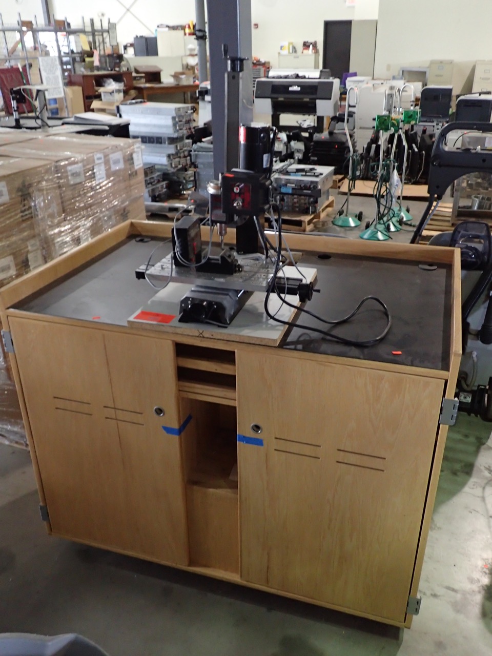 (1) Sherline Nexgen 5800 Tabletop Mill With Cabinet | Surplus Marketplace