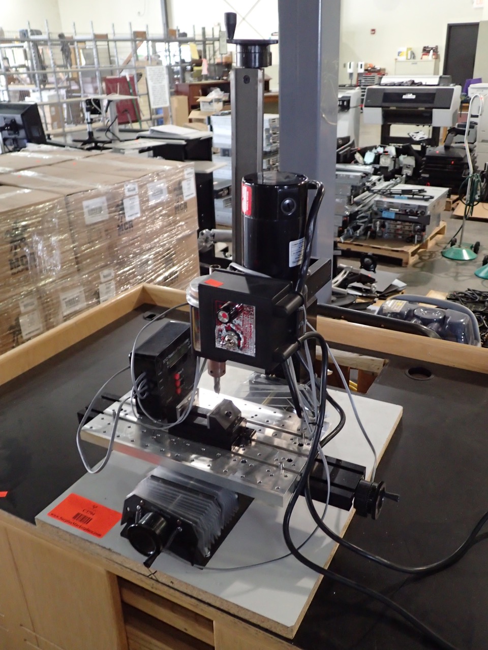 (1) Sherline Nexgen 5800 Tabletop Mill With Cabinet - Surplus Marketplace