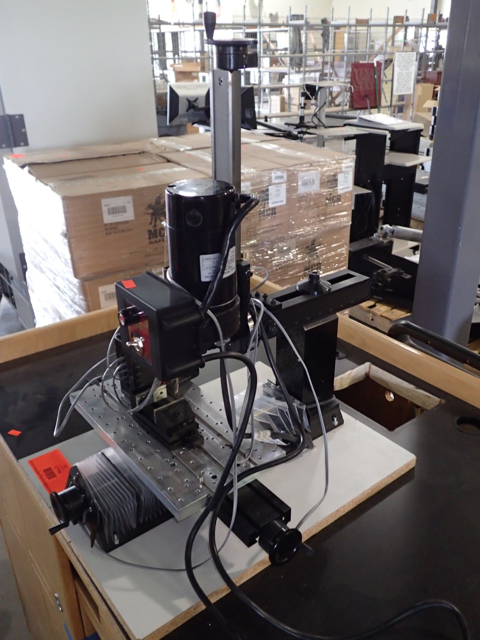 (1) Sherline Nexgen 5800 Tabletop Mill With Cabinet - Surplus Marketplace