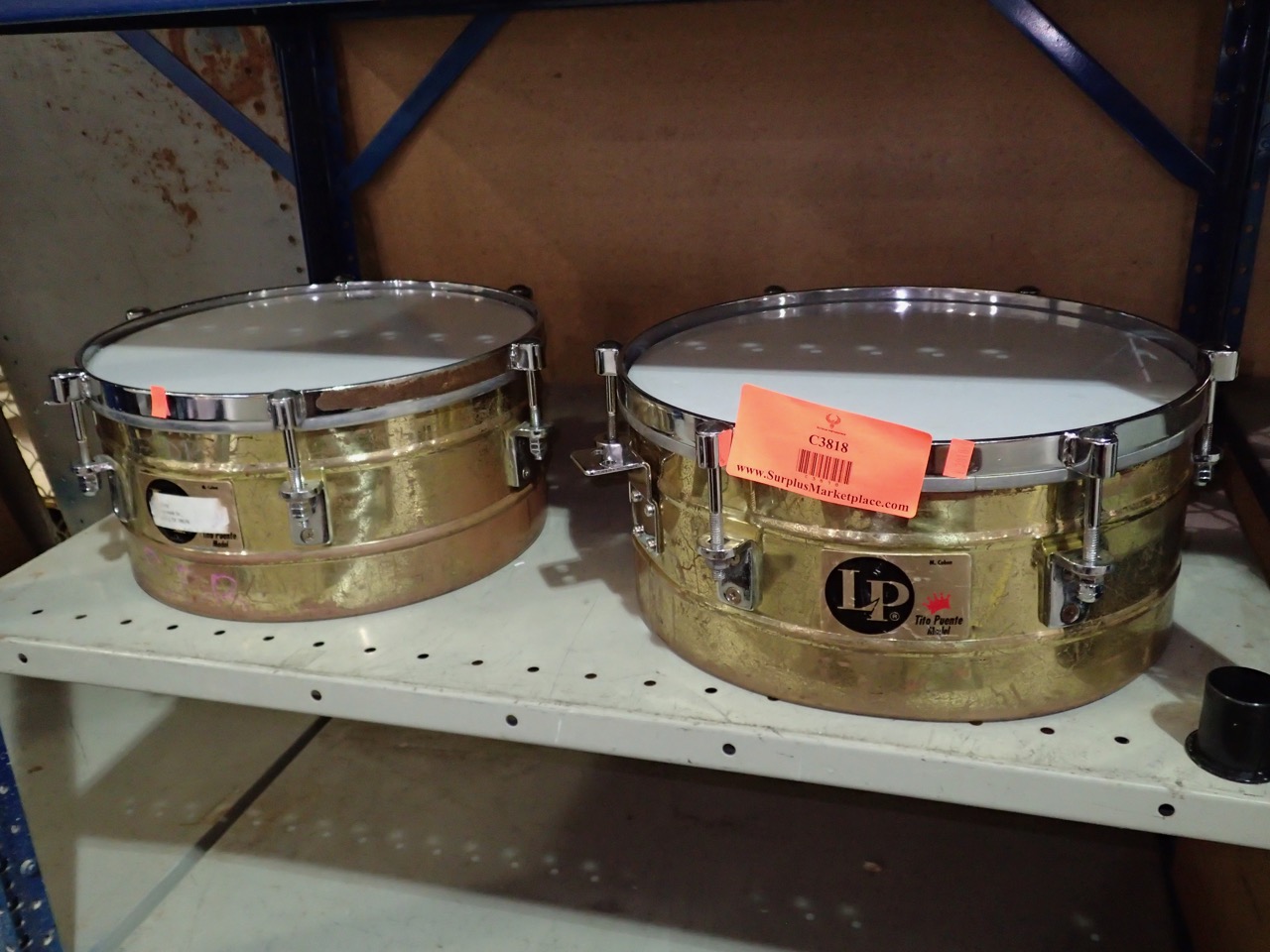 (2) LP Tito Puente Model Drums | Surplus Marketplace