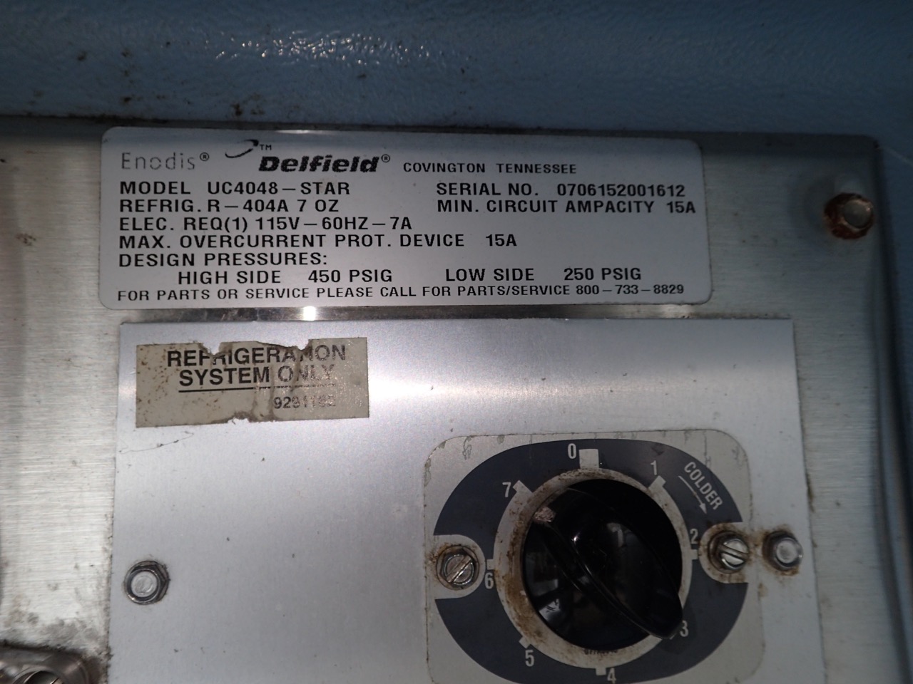 (1) Delfield UC4048-STAR 2-Door Commercial Stainless Steel Refrigerator ...