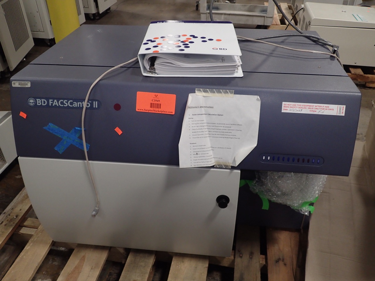 Assorted BD Facs Canto II Flow Cytometry System | Surplus Marketplace