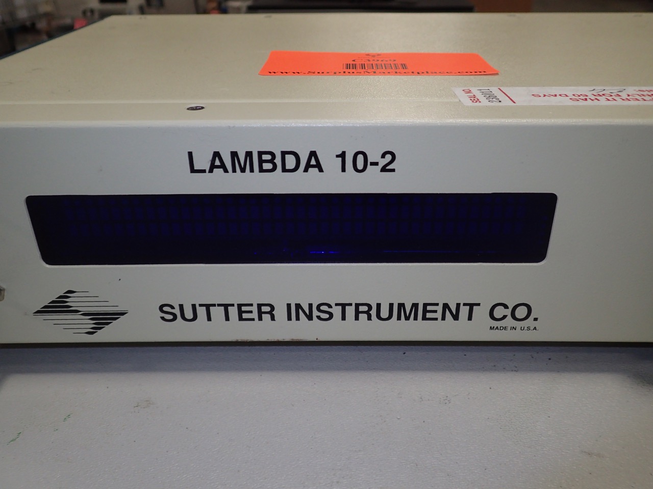 (1) Sutter Instrument Co. Lambda 10-2 Optical Filter Changer - Surplus ...