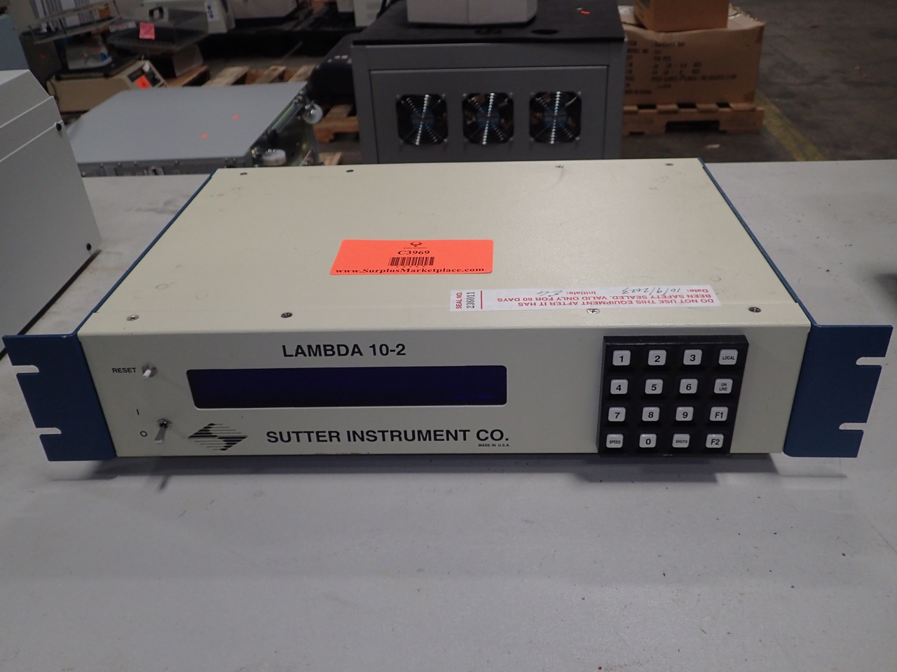 (1) Sutter Instrument Co. Lambda 10-2 Optical Filter Changer | Surplus ...