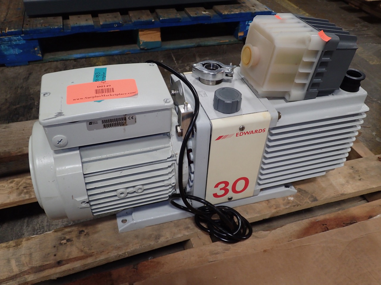 (1) Edwards Vacuum 30 Pump | Surplus Marketplace