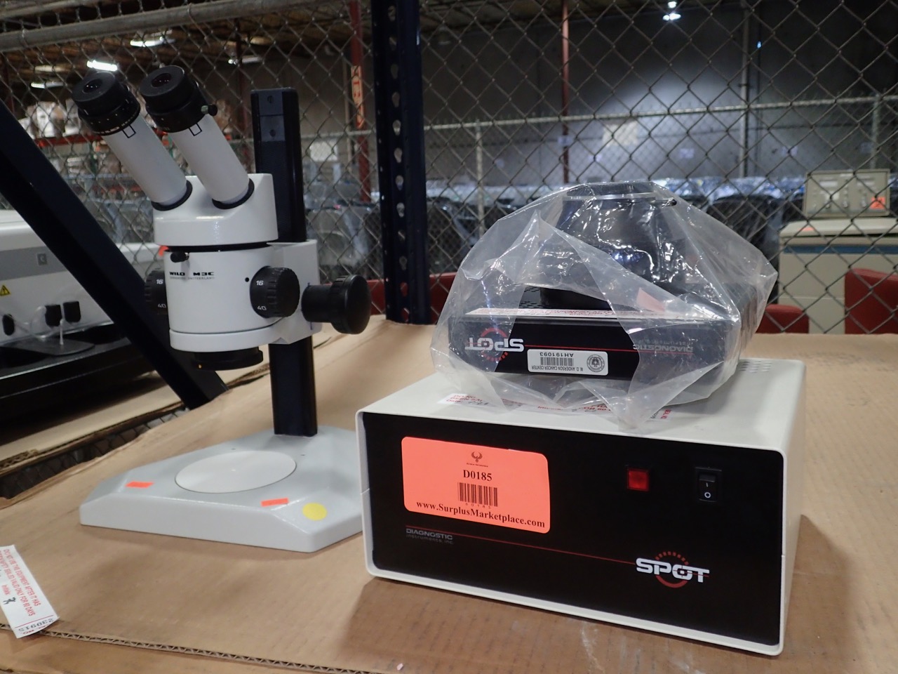 (1) Microscope With Camera | Surplus Marketplace