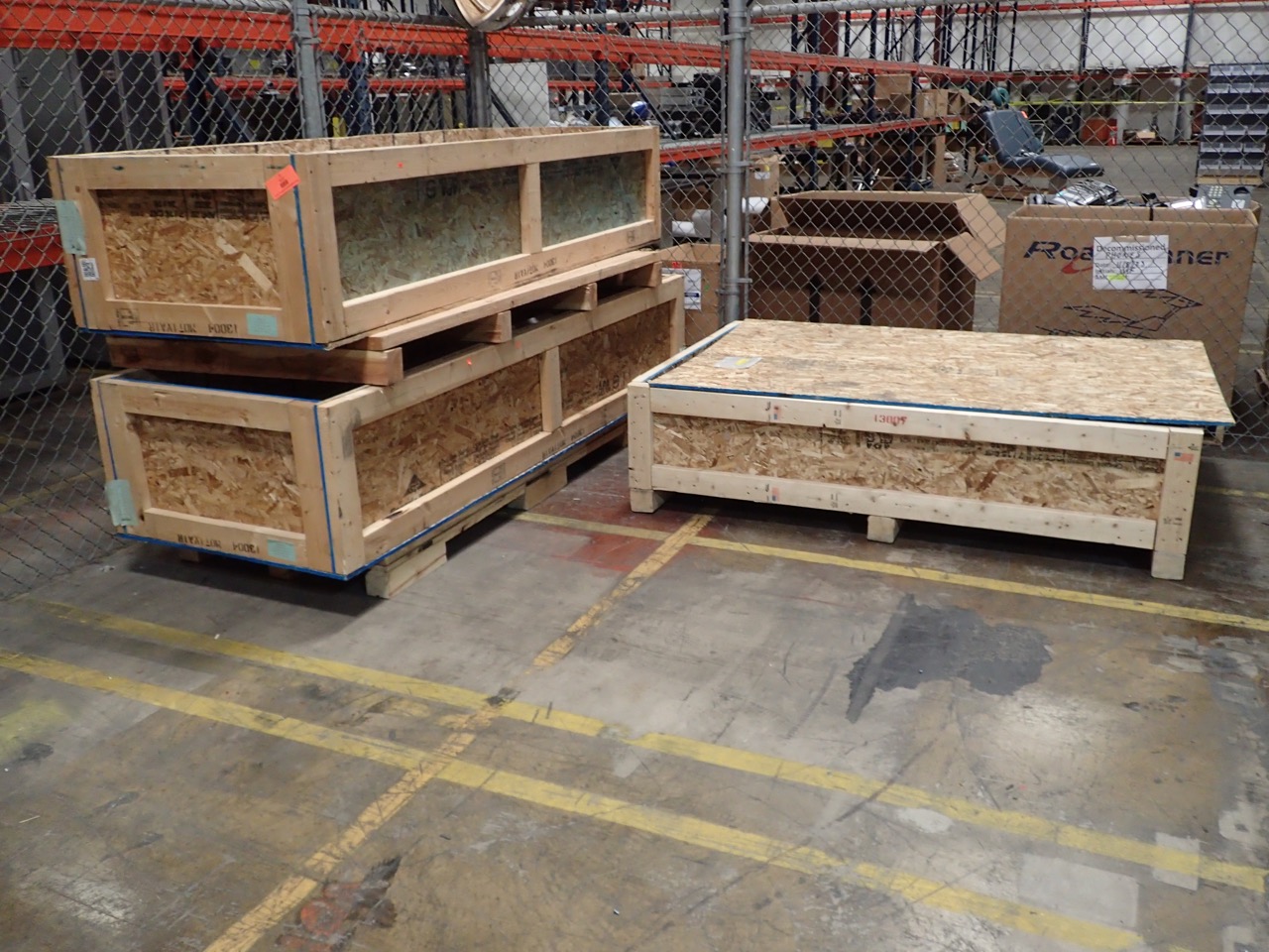 (3) Large Shipping Crates | Surplus Marketplace