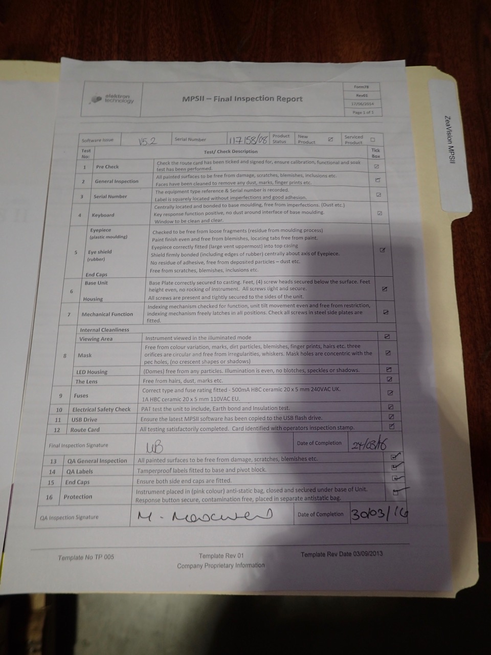 (1) Zeavision QuantifEye MPS II Macular Pigment Screener - Surplus Marketplace