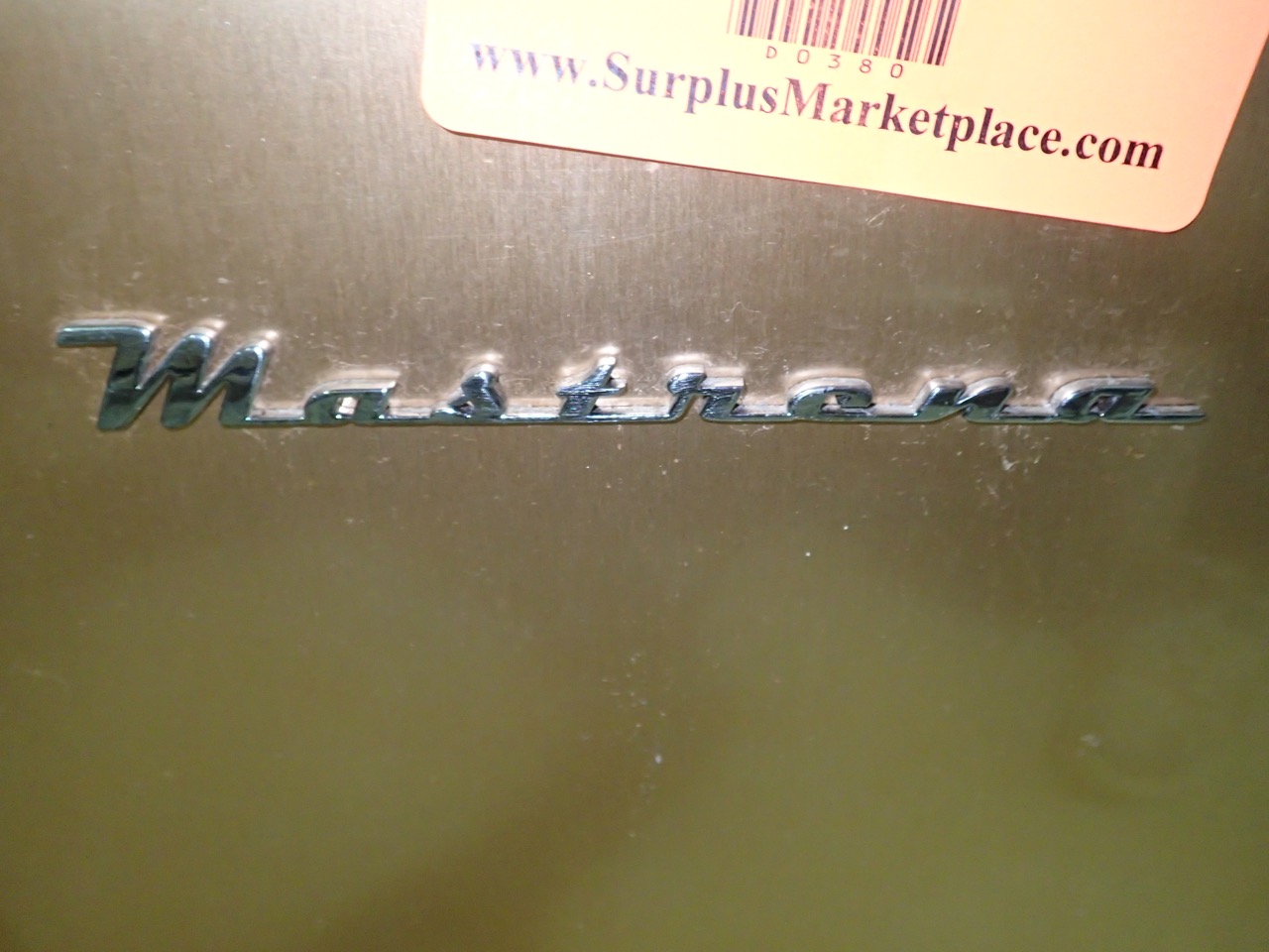 (1) Thermoplan Mastrena Starbucks Espresso Machine - Surplus Marketplace