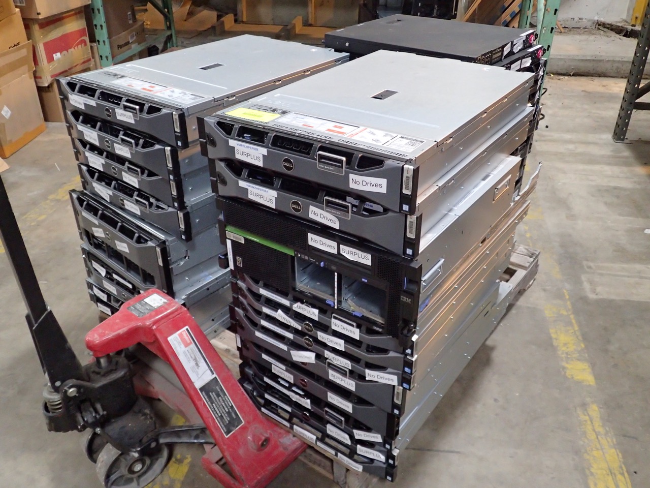 38 Assorted Server Rack Components | Surplus Marketplace