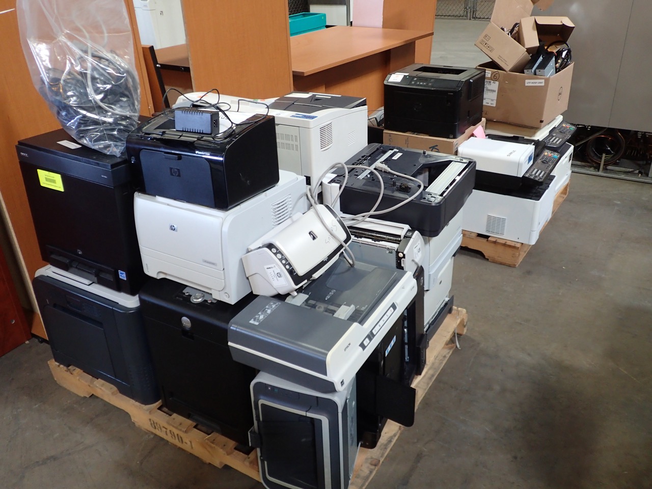 3 Pallets of Assorted Printers | Surplus Marketplace