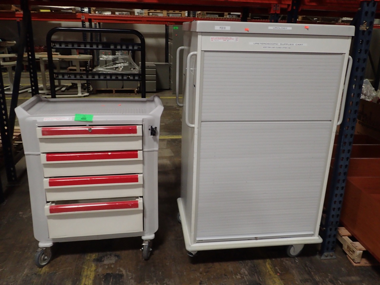 (2) Assorted Carts | Surplus Marketplace