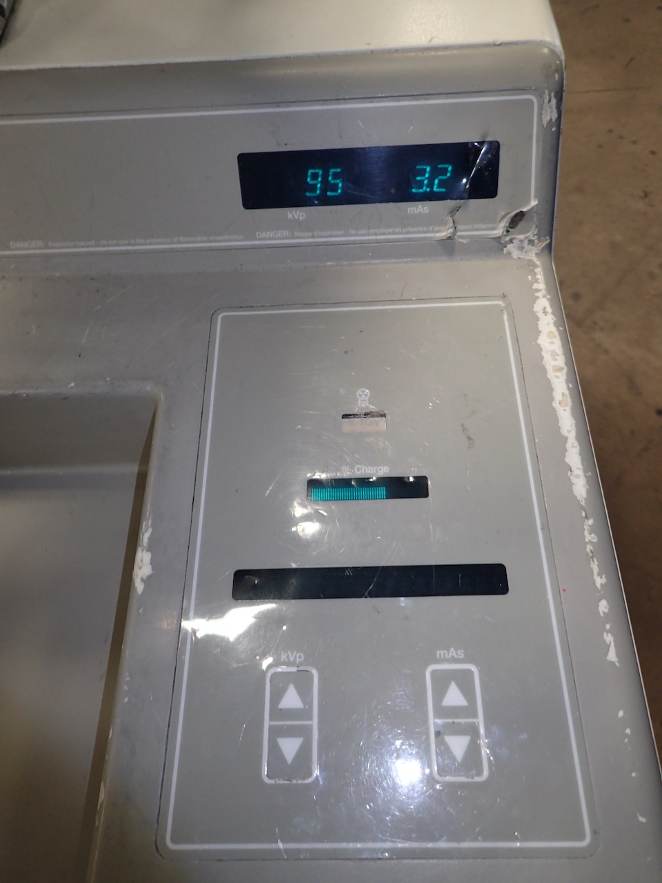 (1) GE AMX4 Plus Portable X-ray Machine With DRX-Mobile Digital ...